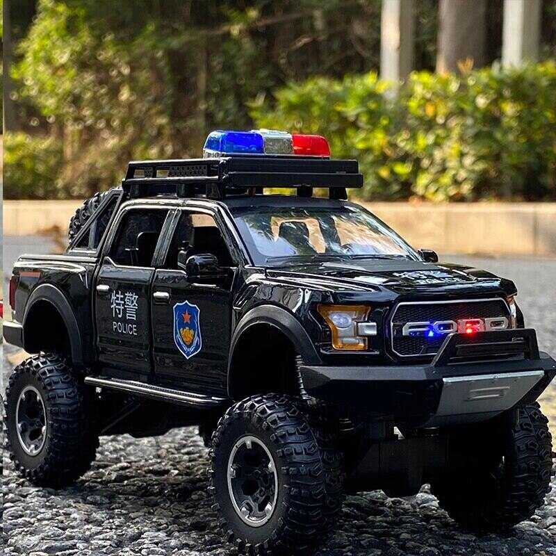 Ford 1:32 Raptor F150 SVT Alloy Diecast Metal Refit Off-Road Vehicles ...