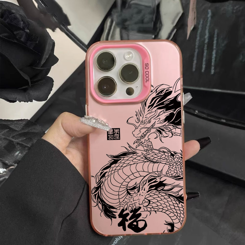 Luxury Dragon Case For Tecno Spark Go 2024 2023 2022 Spark 20 Pro Plus ...
