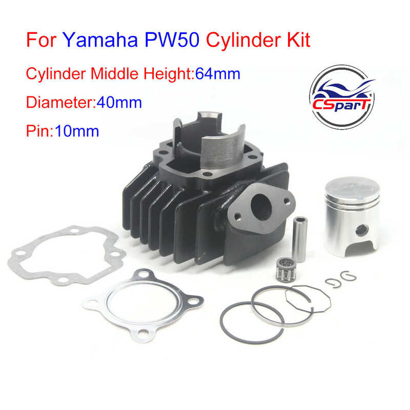 40Mm 2 Cyder Block Gasket Piston Ring Needle Kit For YAMAHA Pw50 Py50 ...