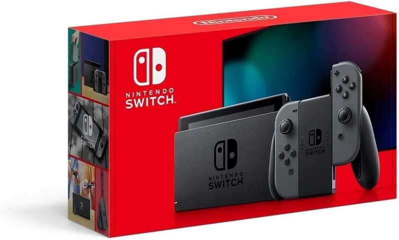 With Nintendo Switch Gray Joy‑con Hac 001 01 Hac001 01 Shopee