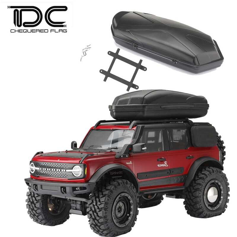 T DC Roof Rack Box 1/18 RC Truck Crawler Car Lage For Trx-4M Bronco ...
