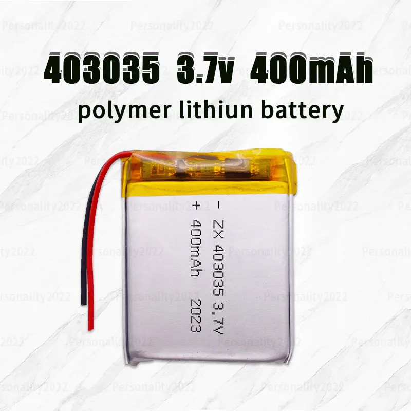 403035 3.7V Lipo Battery 400Mah Lithium Li Polymer Batteries Ph-2P For ...