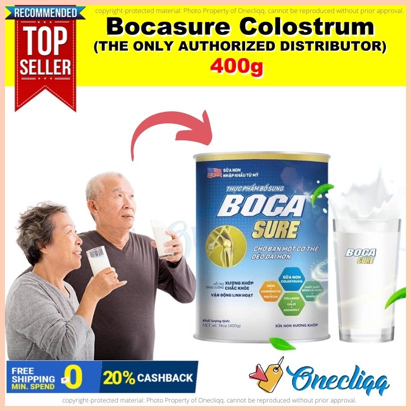 Boca Sure Colostrum Milk Supplement Glucosamine for Joint Cartilage (1 ...