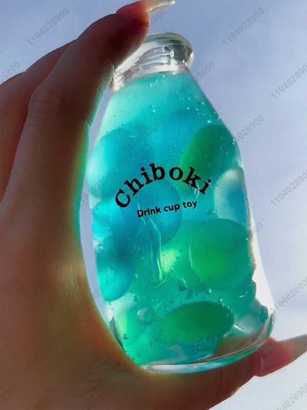 Summer Handmade Cool Drink Bottle Squishy Mochi Squeeze Ball Stress ...