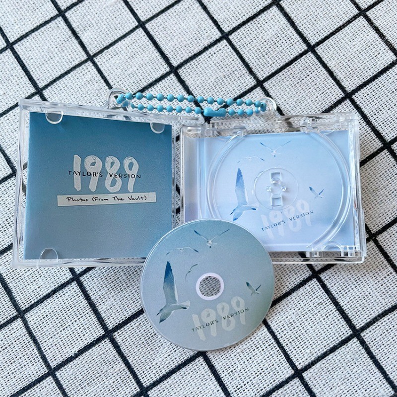 Steve Mini CD Box Album Record Pendant Keychain | Shopee Philippines