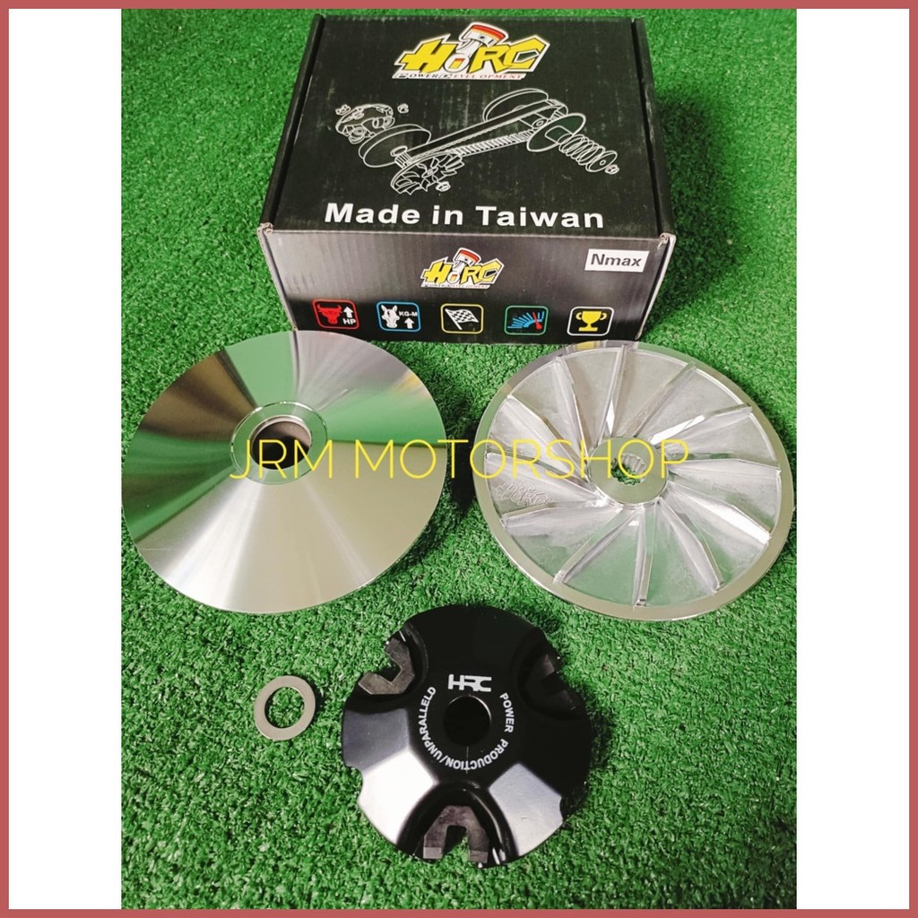 ⊕ HIRC pulley set FOR NMAX V1 V2 AEROX V1 V2 100% MADE IN TAIWAN ...