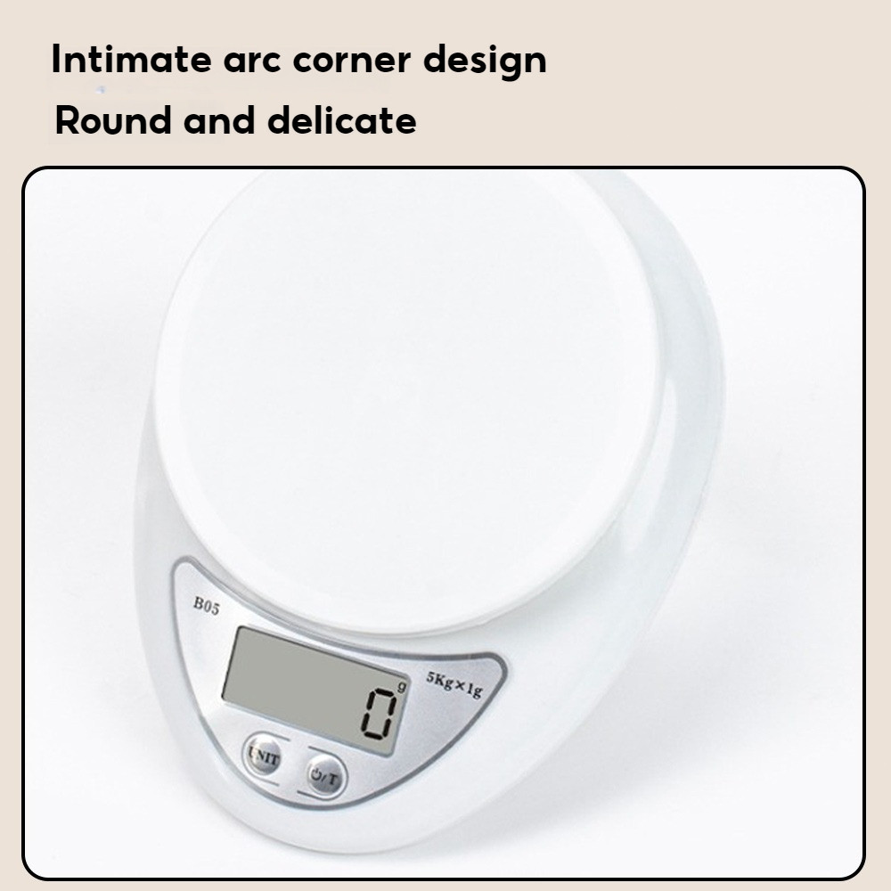 5kg/1gDigital Kitchen Scale Food Weighing Scale Digital Measuring Gram ...