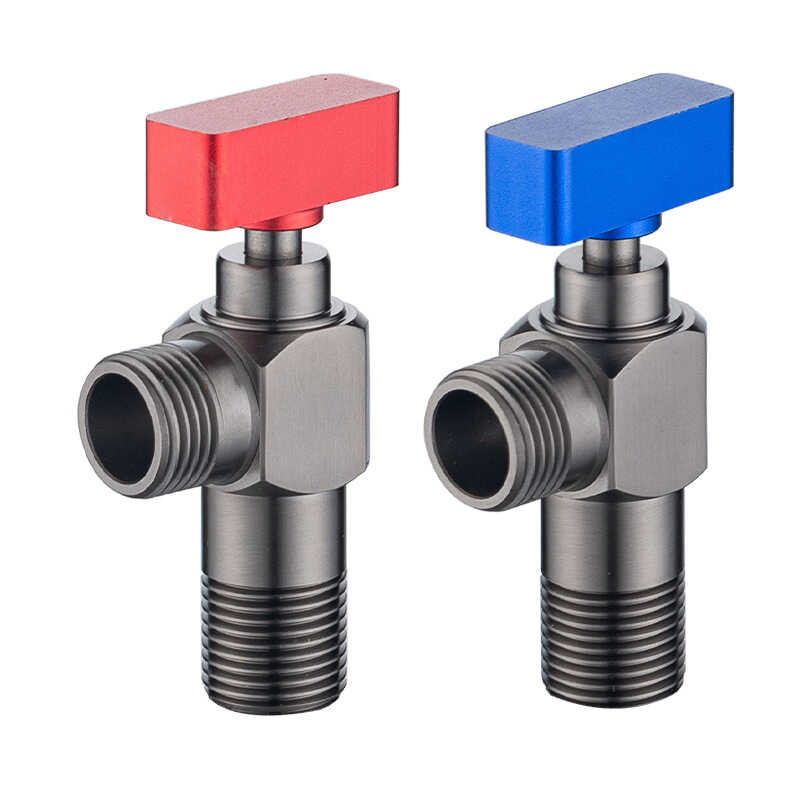 All-Copper Angle Valve Hot and Cold Universal One Inlet Two Outlet ...