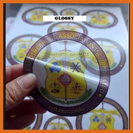 TRANSPARENT MAGIC FIVE FRATERNITY STICKERS (waterproof and scratchproof ...