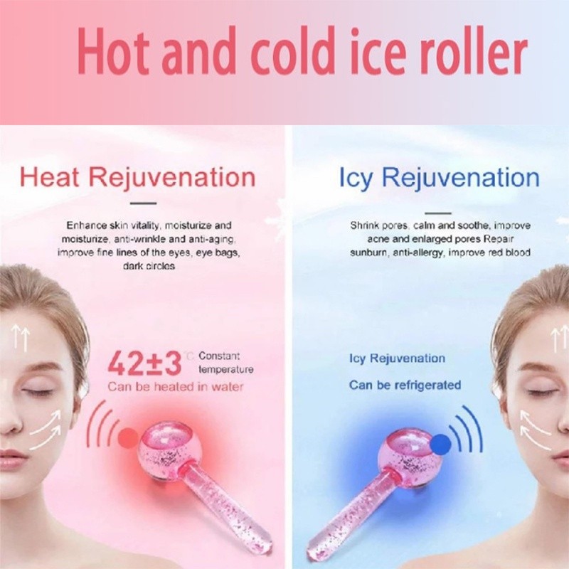 Small Ice Hammer Facial Cold Therapy Device Pore Shrinking Beauty Tool ...