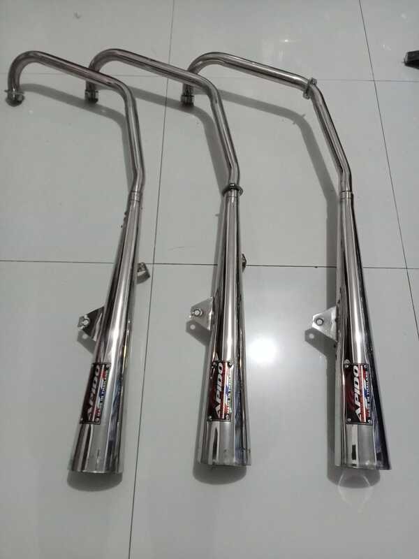 YAMAHA YTX 125 MUFFLER PIPE With Stopper | Shopee Philippines