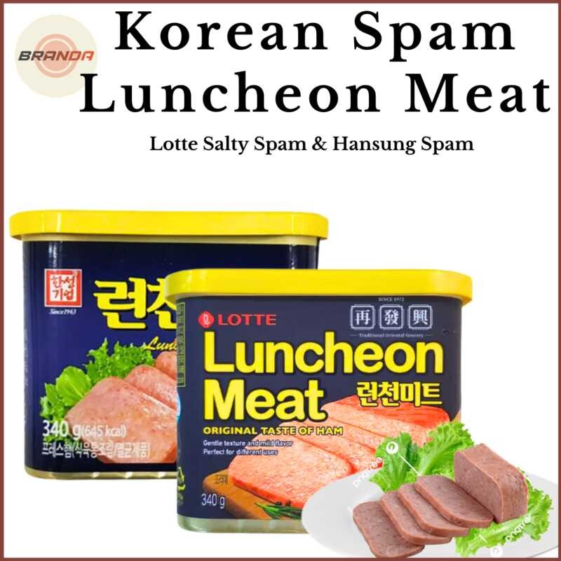 LOTTE KOREAN SPAM HANSUNG RED BLACK HORMEL PUREFOOD CORNED BEEF ARGENTINA CENTURY TUNA MALING B2 ...