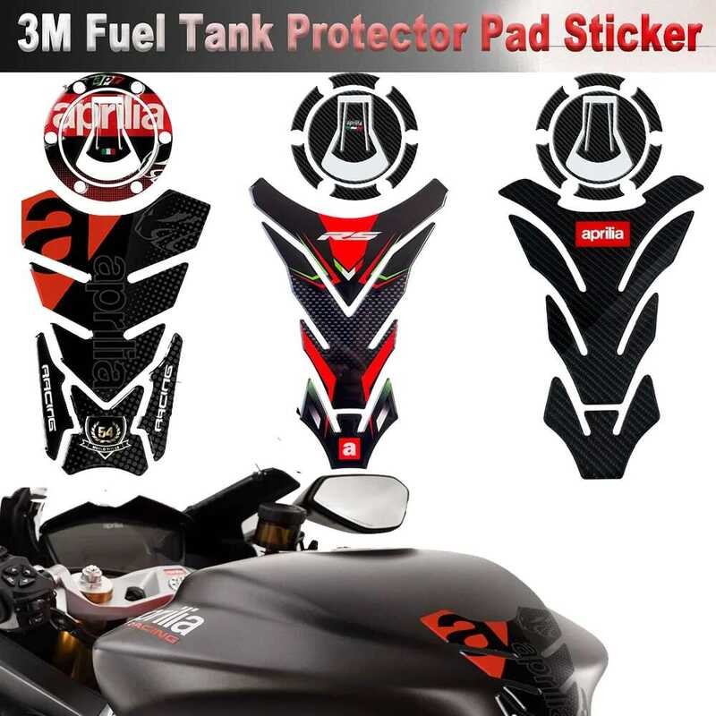 Tank For Aprilia Pad Cover 3D Sticker Motorcycle Accessories Protector ...