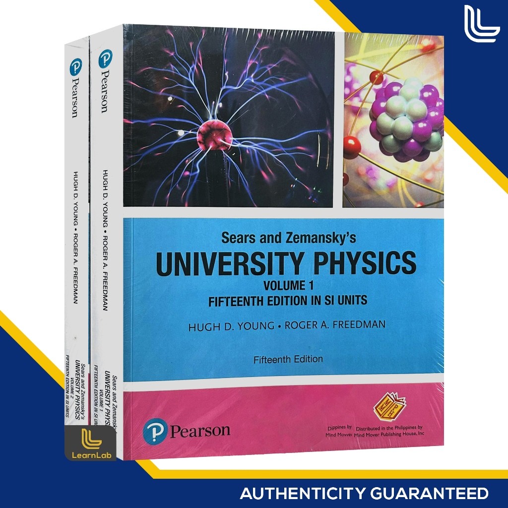 UNIVERSITY PHYSICS WITH MODERN PHYSICS Volume 1 & 2 (15th Edition ...