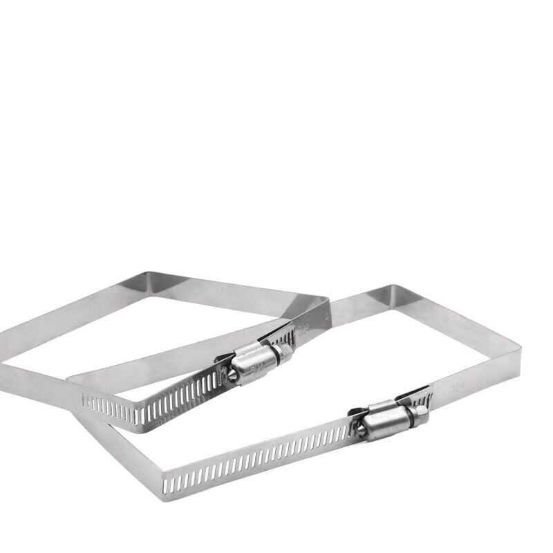 Steel 304 Stainless Square Hose Clamp Cable Tray Engineering Clamp ...