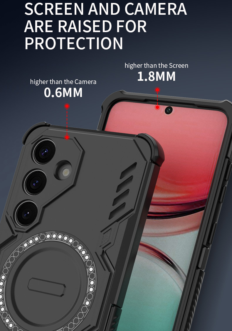 Lenuo Magnetic Phone Case For Samsung Galaxy S25 Edge Plus Ultra M56 ...