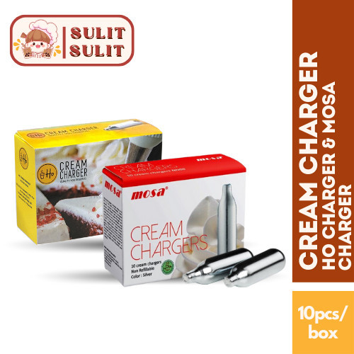 Mosa Cream Charger / HO Cream Charger [10 Charges/ Box] for Whip Cream ...