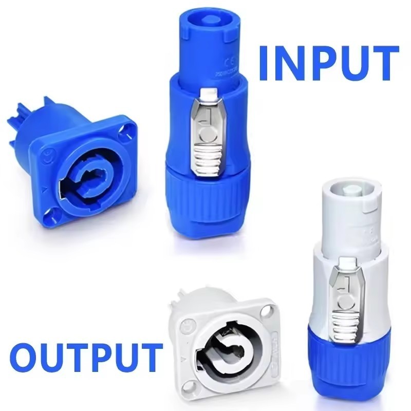 1/2Pcs 20A High-quality Nylon Audio Plug - Durable Chassis Plug Panel ...