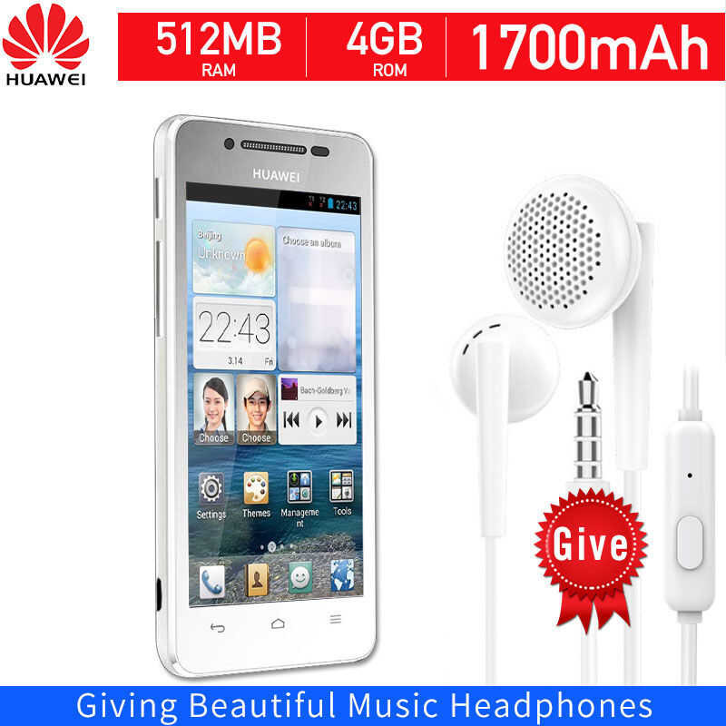 HUAWEI G520 512Mb RAM + 4Gb ROM Mobile Phone 5M Camera Cellphone Dual ...