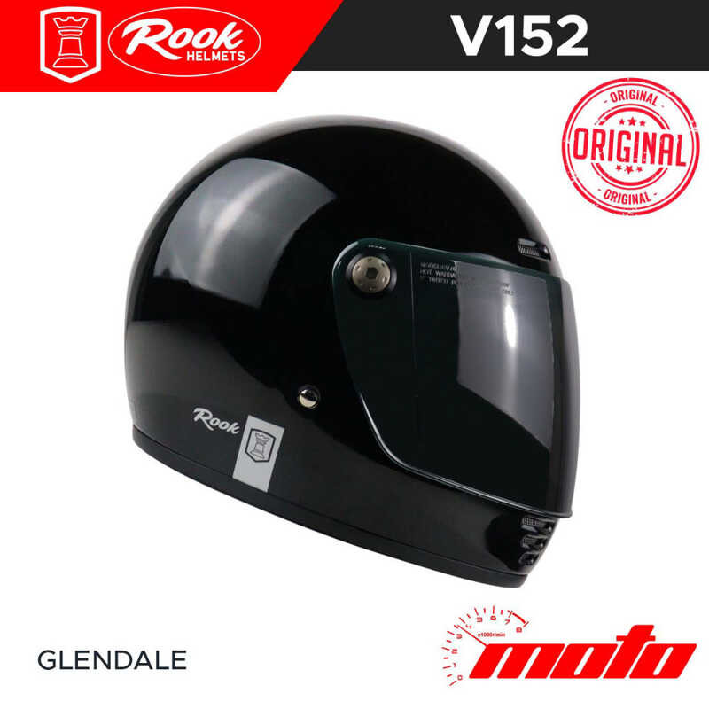 Helmets Rook V152 Glendale With Free Clear Lens | Shopee Philippines