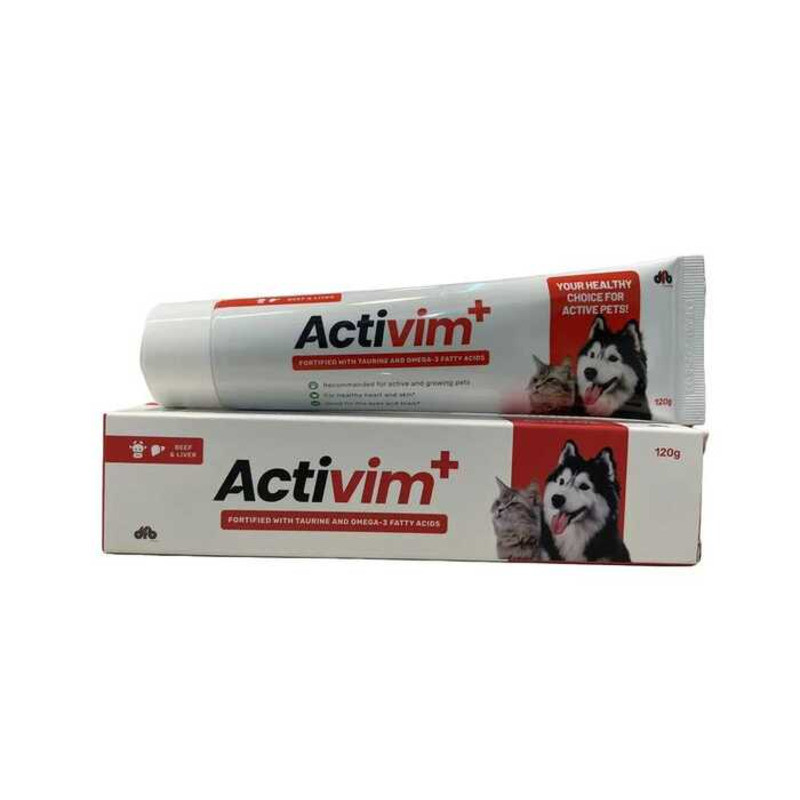 Activim Plus Multivitamins With Taurine And Omega-3 120G FDA 7Db ...