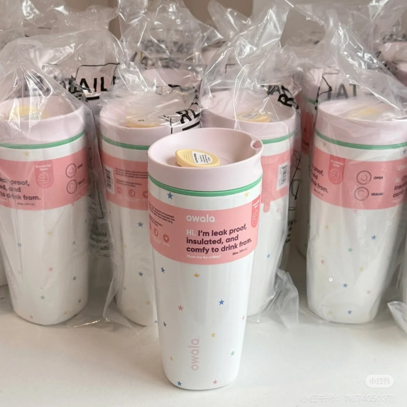 Owala Freesip Cup 20oz New Ceramic inner shell Coffee Cup Double Layer ...