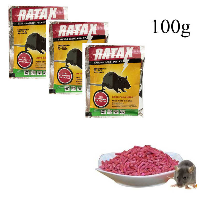 5Pcs/Mouse,Zinc Phosphide Ratkil Rodenticide ,Rat Posion,Racumin Rat ...