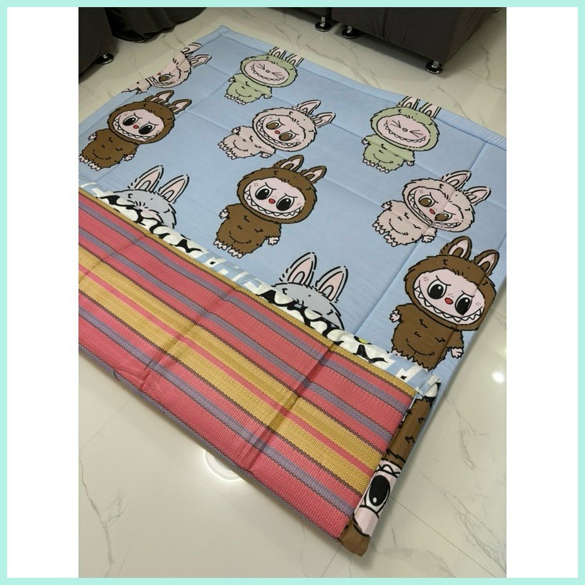 (LABUBU DESIGN) Comforter Original foam with banig ( Single | Double ...