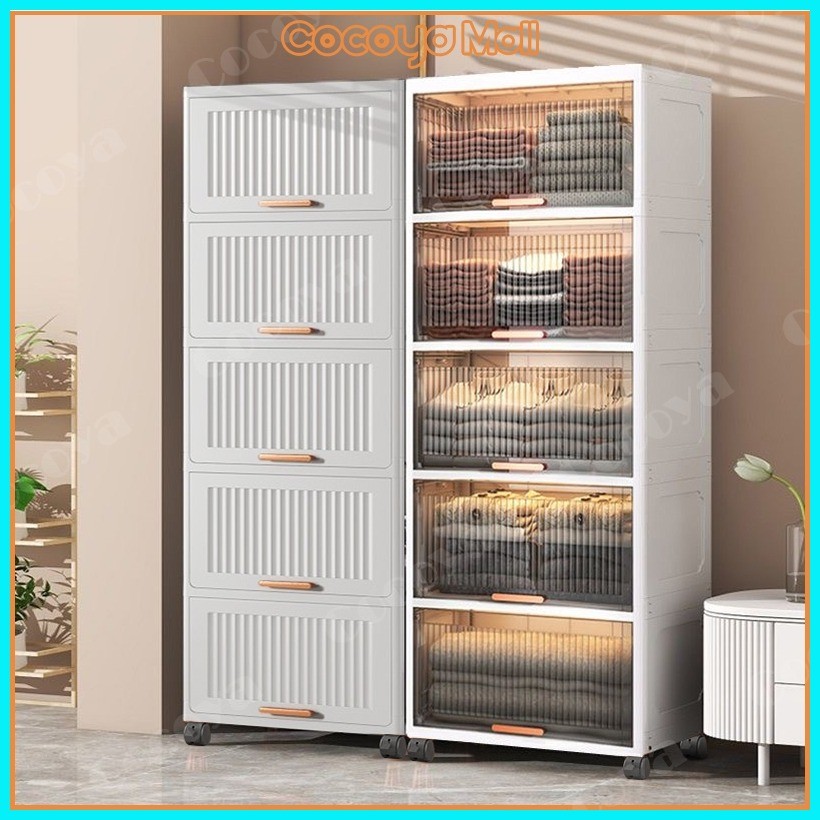 Cocoya Thickened Megabox Orocan cabinet drawers with wheels Flip top ...