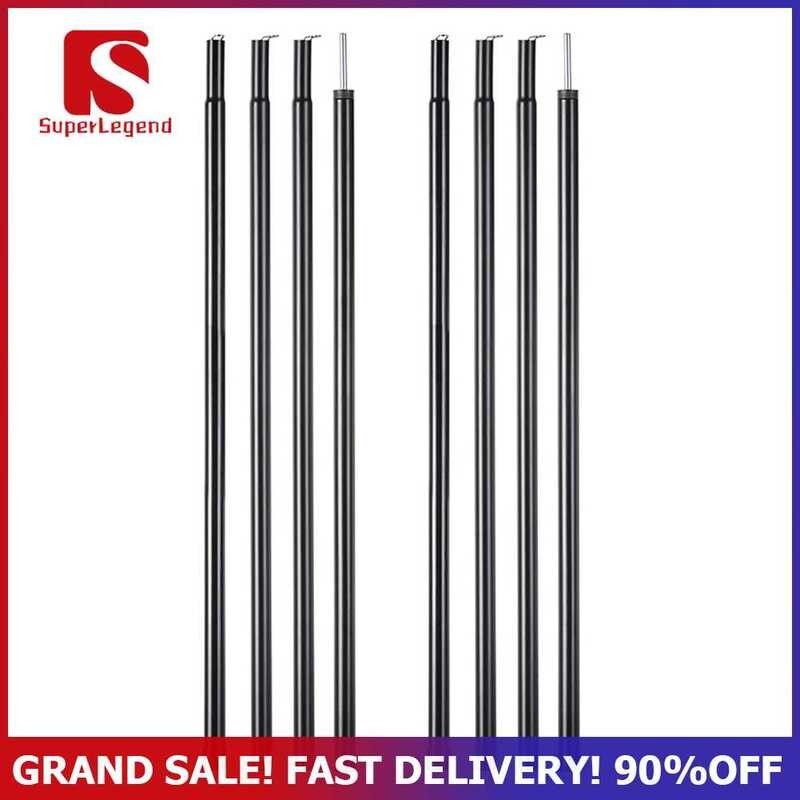 2m/6.6ft Tent Awning Pole Folding Canopy Rod Outdoor Camping ...