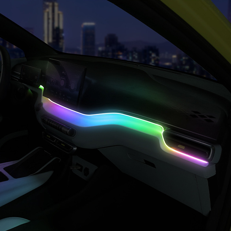for BYD Seagull 2023-2024 Neon Car LED Interior Lights RGB Ambient ...