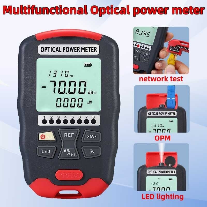 Optical Power Mini Meter (-70~+10Dbm/-50~+26Dbm Opm)Gamit Ang Network ...