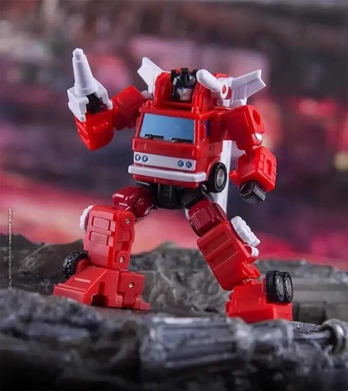 New Conversion Toy Inventory Dr. Wu Painting Dw-E24 Firefighter Mini G1 ...
