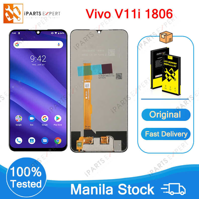 Orihinal IPARTSEXPERT Para V11i LCD Display Touch Screen Panel Buong ...
