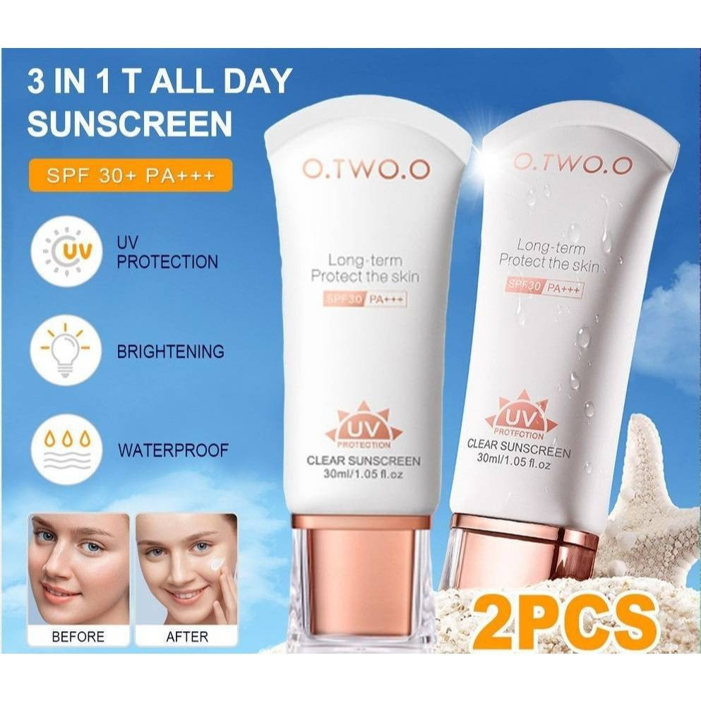 O.TWO.O Sunscreen SPF30 PA++++ Refreshing Oil-Free Formula UV Sun ...