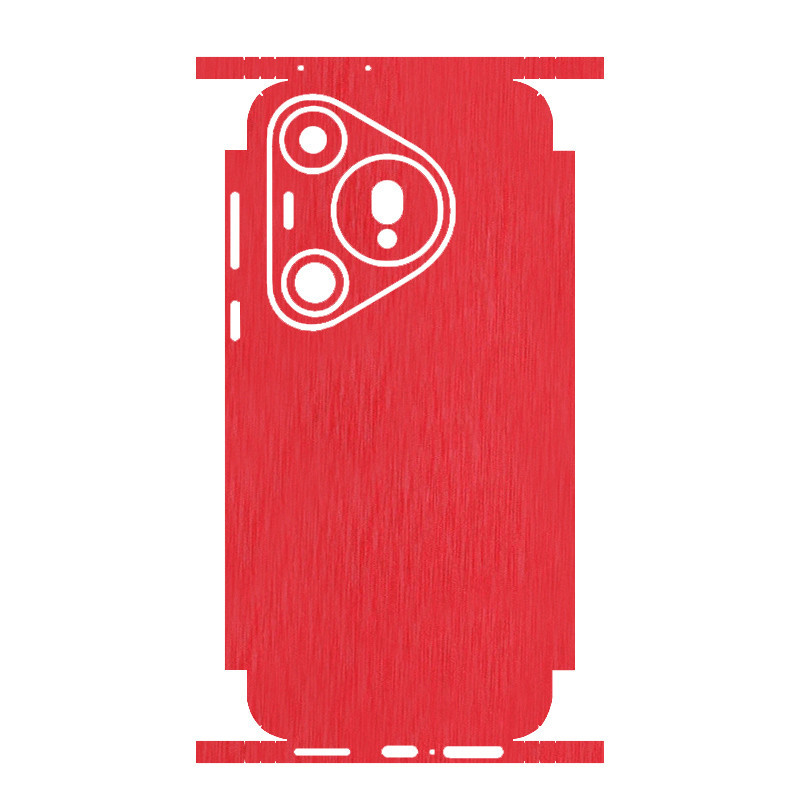 Metal Brushed Drawing Grain Full Body PVC Phone Sticker For HUAWEI Pura ...