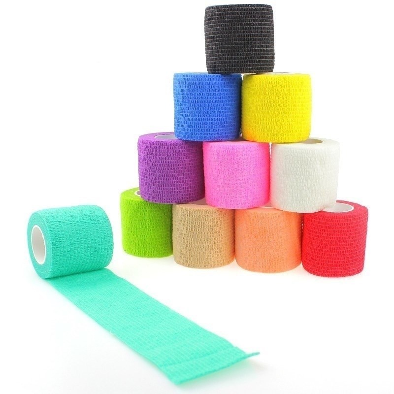 Worthdefence 5CM*450CM Self Adhesive Elastic Bandage Non-woven Fabric ...