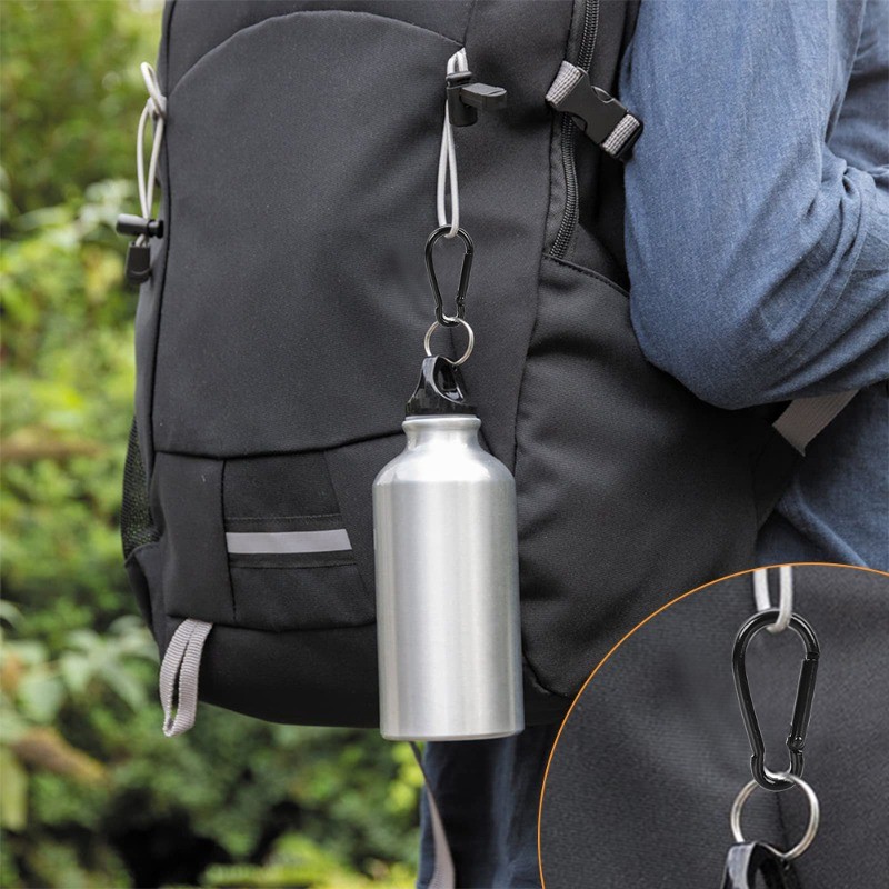 Mountaineering buckle with lock - Aluminum Alloy Carabiner - Camping ...