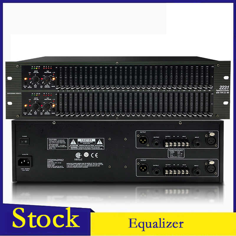 Equalizer 215 Graphic Equalizer EQ Dual Channel 31 Band 2-Series Para ...