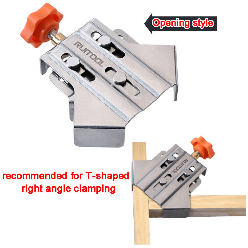 Right Angle Steel Clamp Carpenter Quick Positioning Clamp for Wood ...