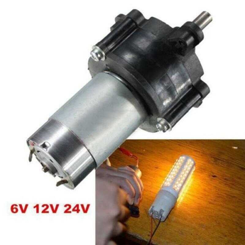 12V Toolstar DC 24V Dynamo Motor Generator Hand Dynamo Hydraulic Test ...