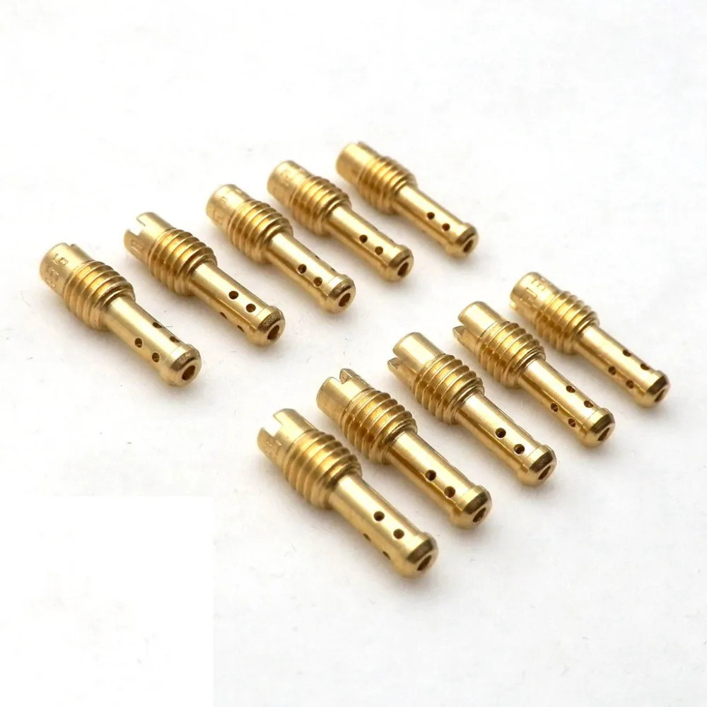 Pack Of A8 10Pcs Motorcycle Pilot Jet 8 Bleed Holes For MIKUNI Vm/Tm ...