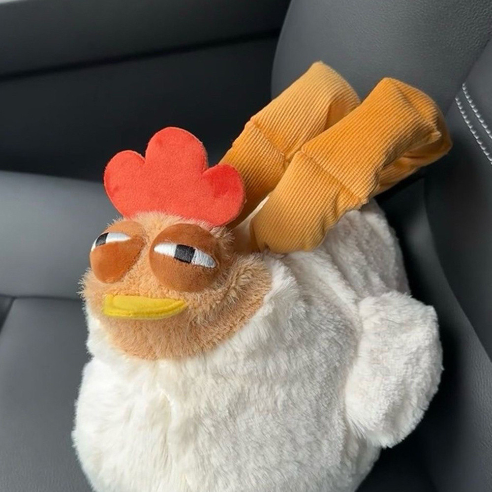 Chicken Plush Bag Ugly Handbag Funny Kawaii Chicken Bag Women Birthday ...