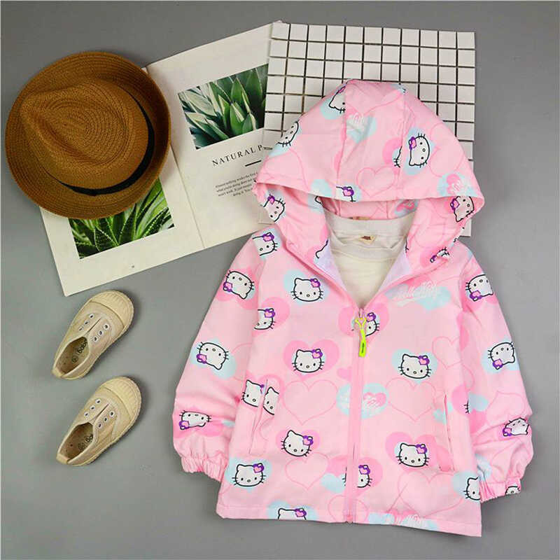 Sanrio ☆ Hello Kitty Baby Girls Clothes Jacket Kid Hoodies Zipper ...