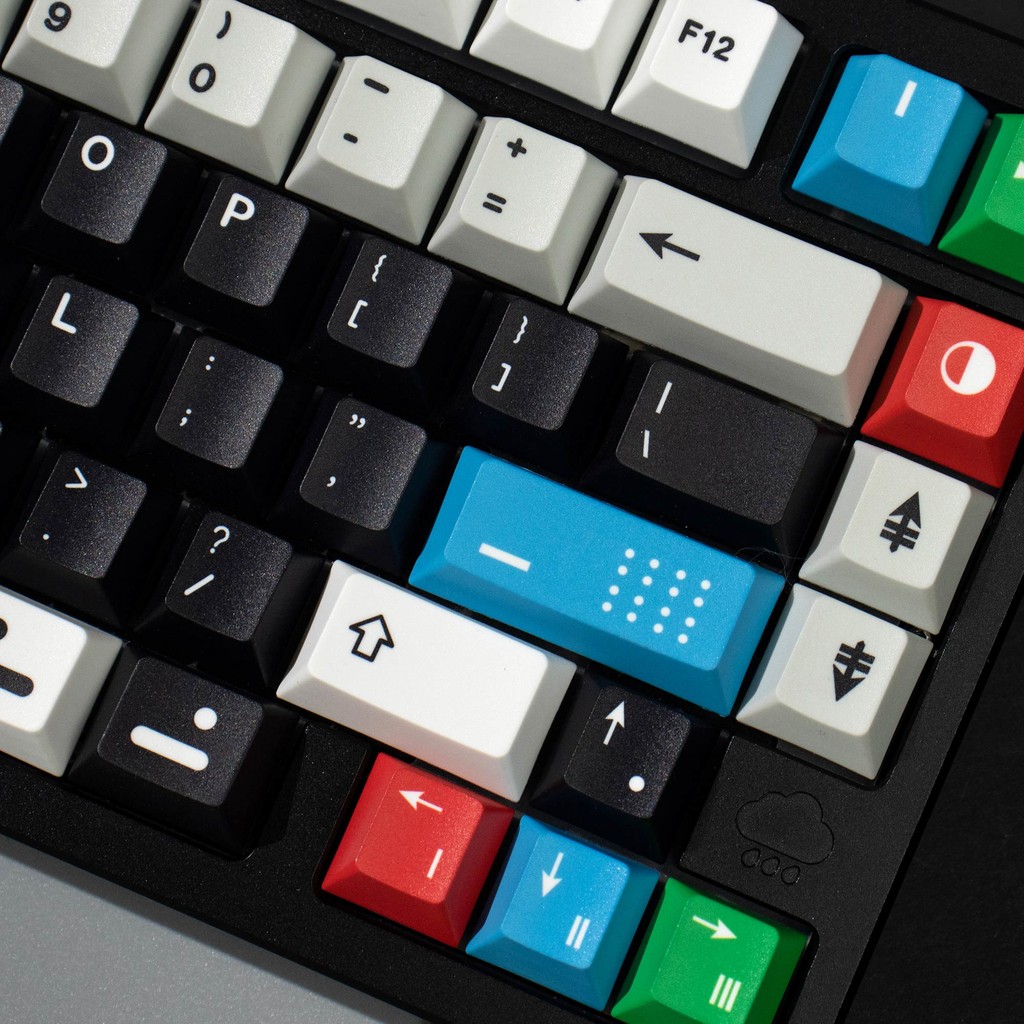 RESONANCE R2 Keycaps 1.7mm Icon PBT cherry Profile Keycaps for MX ...