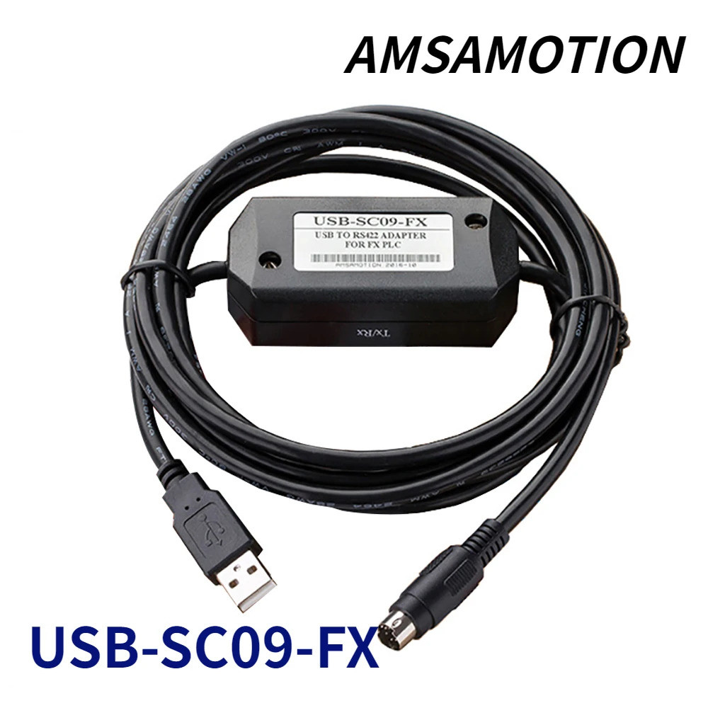 USB-SC09-FX PLC Programming Cable For Mitsubishi FX2N/FX1N/FX0N/FX0S ...