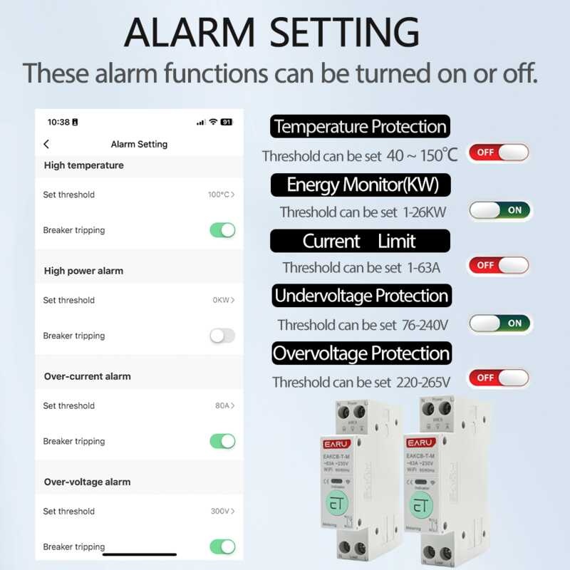 Tuya WiFi Zigbee Smart Circuit Breaker MCB 1P+N 63A Power Energy kWh ... Tuya WiFi Zigbee Smart Circuit Breaker MCB 1P+N 63A Power Energy kWh ...