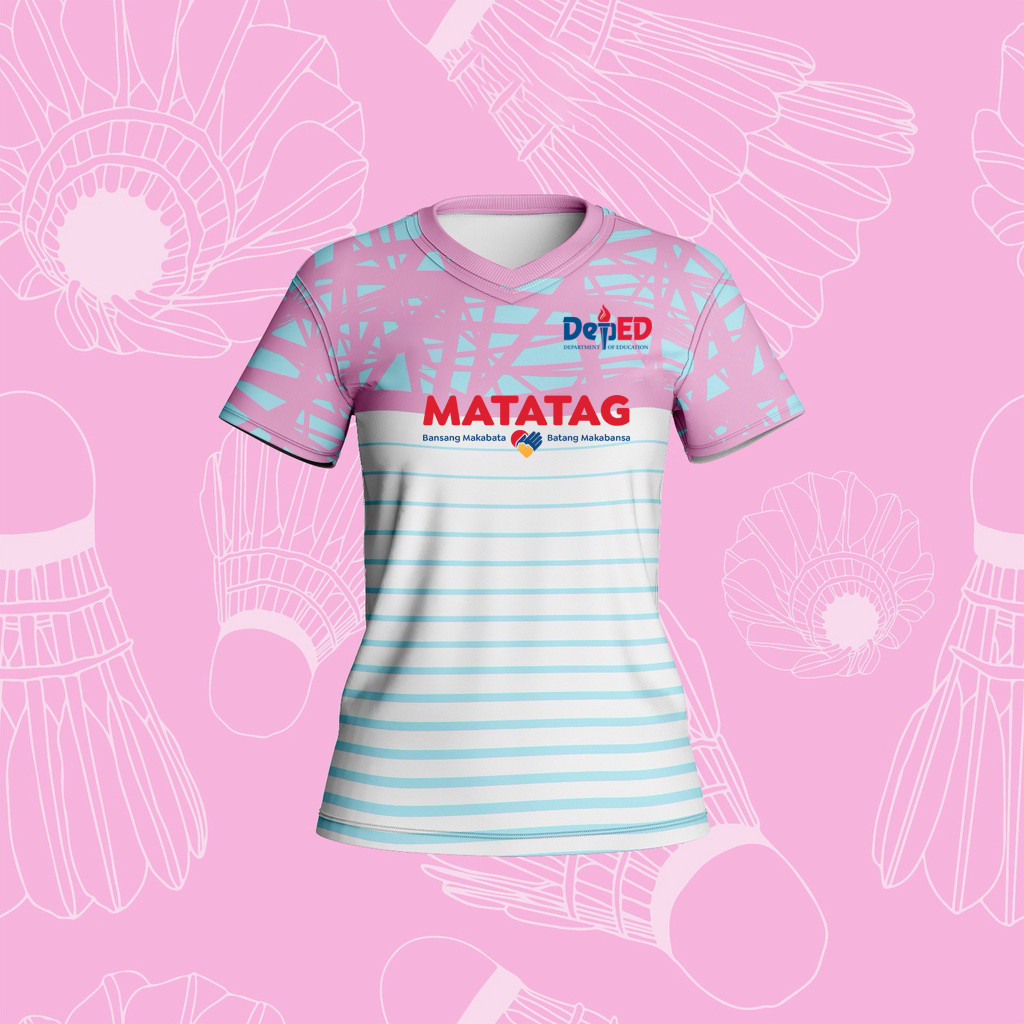 NEW Matatag Shirts Pink Gradient Full Sublimation Women Top Unisex ...