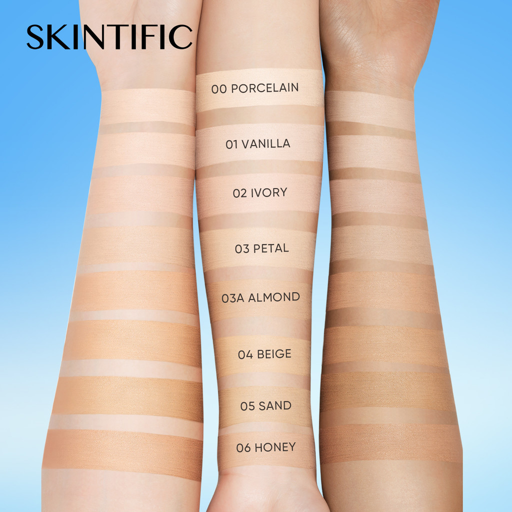 [Limited] SKINTIFIC Full Coverage Matte Cushion Foundation Concealer ...