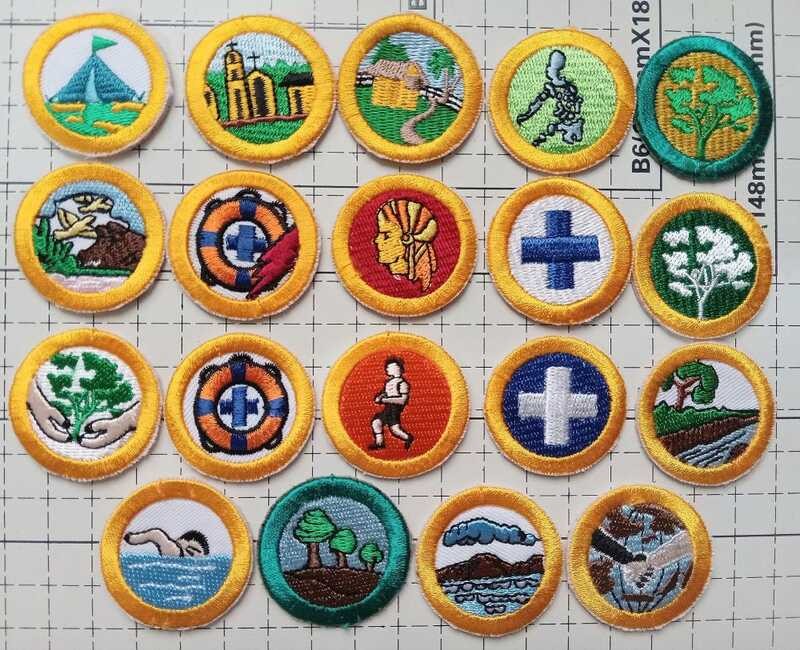 Original Merit Badges (Sold Individually Or Per Piece, Message Seller ...
